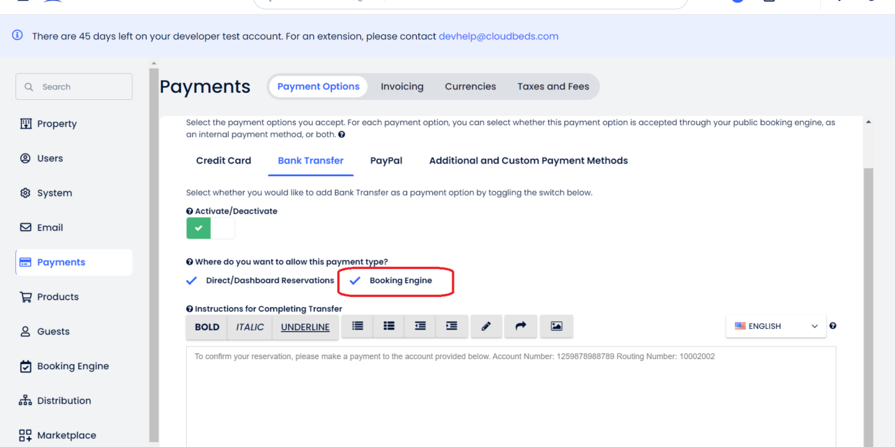 CloudBeds Support Article – 2C2P - MECX-TECH